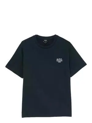 A.p.c. Embroidered Logo T-shirt Grey