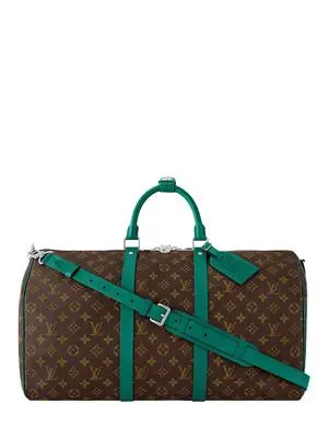 LOUIS VUITTON Keepall Bandoulière 50 Monogram Canvas Brown