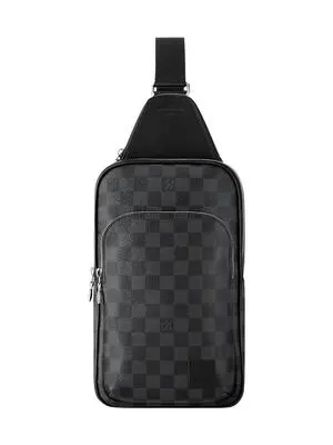 LOUIS VUITTON Avenue Slingbag Damier Graphite Canvas - Black