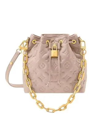LOUIS VUITTON Coussin Bucket - Tan
