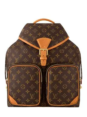 LOUIS VUITTON Montsouris Cargo Backpack Monogram Canvas - Brown
