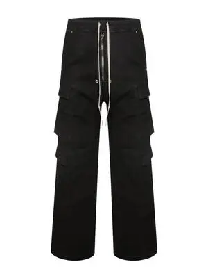Rick Owens Double Cargo Jumbo Belas Pant - Black