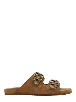 BURBERRY Urchin Jute Sandals