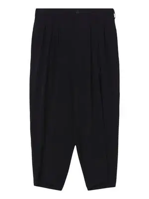 YOHJI YAMAMOTO POUR HOMME 12 Tucks Pants - Black