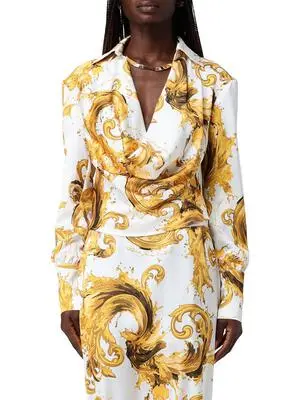 Versace Printed Shirt - White