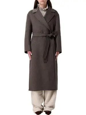 Max Mara Virgin Wool Coat - Red
