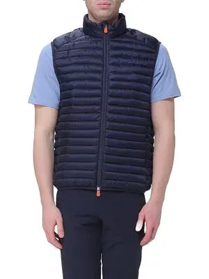 SAVE THE DUCK Padded Zip Puffer Jacket - Blue