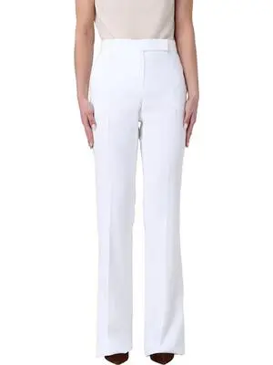 Max Mara Max Mara Cecina Classic Cotton Trousers White