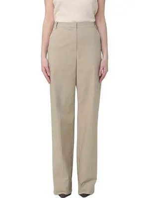 PATRIZIA PEPE Patrizia Pepe Gabardine Wide Leg Trousers