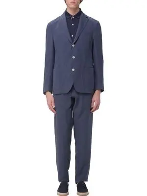 Eleventy Suit Men Blue
