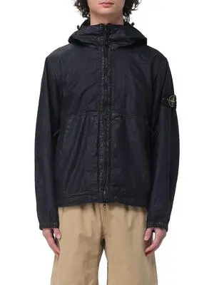 Stone Island Stone Island Hooded Jacket Black