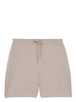REISS Drawstring-waist Stretch-woven Shorts - Stone