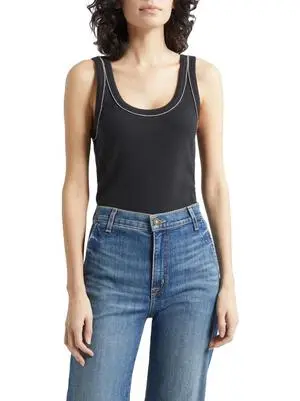 Cinq À Sept Wilma Crystal-embellished Tank - Black
