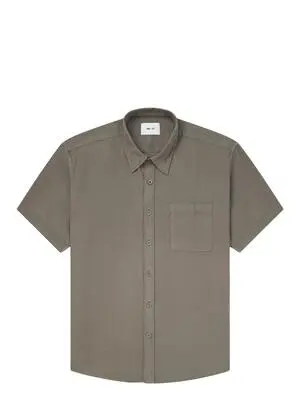 Nn07 Deon 5027 Lenzing™ Ecovero™-blend Shirt - Green