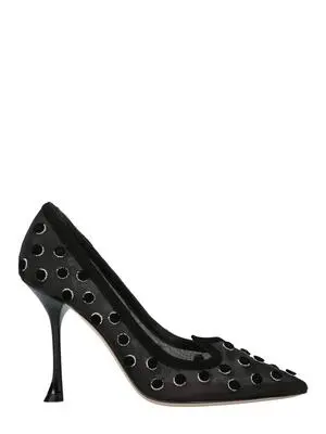 ROGER VIVIER Mesh I Love Vivier Pumps - Black
