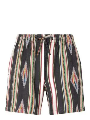 KARDO Olbia Straight-leg Cotton Shorts - Multi