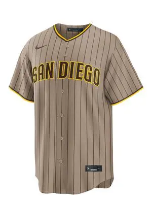 Nike San Diego Padres Mlb Replica Jersey - Brown