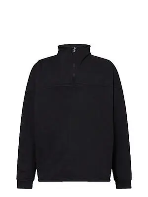Jacquemus Le Camionneur Rond Half-zip Sweatshirt - Black