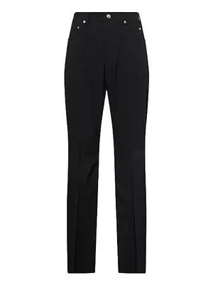 Rick Owens Bolan Bootcut Wool Trousers - Black