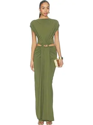 Nbd Nicolette Gown - Olive