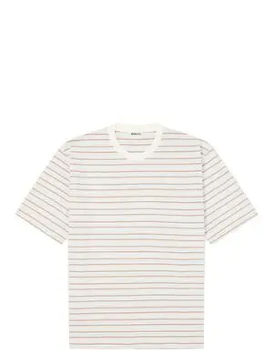 Auralee Striped Cotton-jersey T-shirt - Multi
