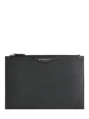 Givenchy Goat Skin Clutch - Black