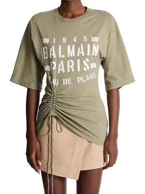 Balmain Printed T-shirt - Green