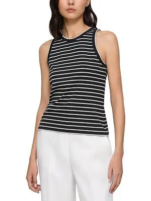 Lafayette 148 New York Racerback Tank - Ink Multi