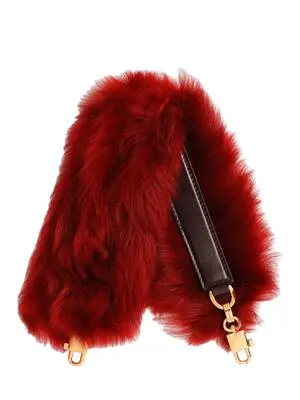 Dolce & Gabbana Shearling And Calfskin Shoulder Strap - Multicolor