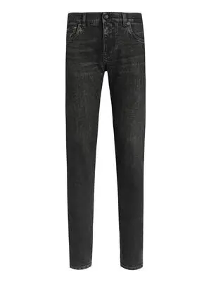Dolce & Gabbana Skinny Denim Trousers - Multicolor