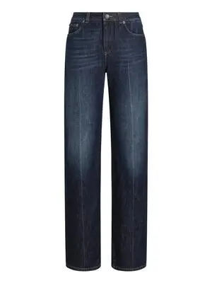 Dolce & Gabbana 5-pocket Denim Trousers - Multicolor