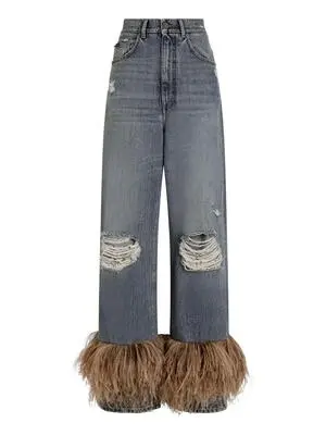 Dolce & Gabbana 5-pocket Denim Trousers - Multicolor