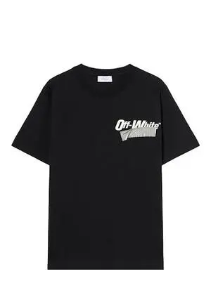 Off-White Cupid Tape Slim T-shirt - Black