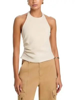A.L.C. Sylvie Halter Top - Buttercream