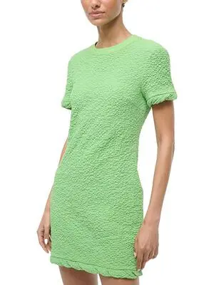Staud Delia Mini Dress - Sprout