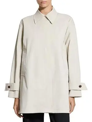 Theory A-line Trench Coat - Sand
