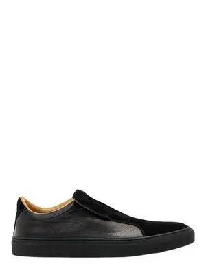 John Varvatos 315 Reed Laceless Low Top Sneaker - Black