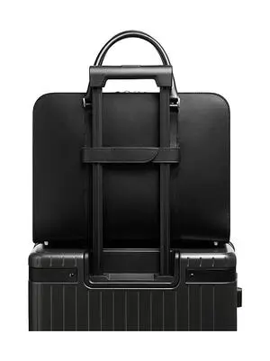 CARL FRIEDRIK Leather Smart Holder - Black
