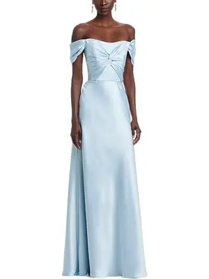 Amsale Whit Gown - Ice