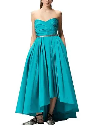 Pinko Dattero Taffeta Dress - V