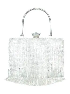 LAUREN LORRAINE Dangle Clutch Silver