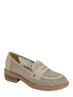 MUK LUKS Vania Heeled Loafer Sage
