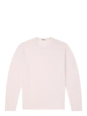 Auralee Cashmere Knit Sweater - Pink