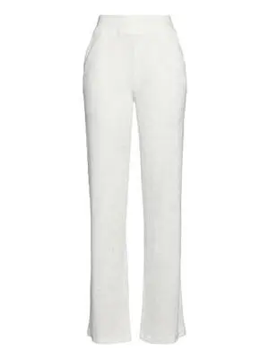 BALLANTYNE Straight-leg Velvet Pants - White