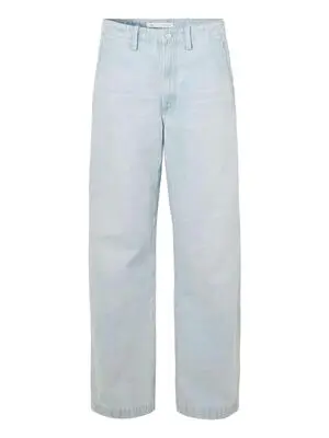 AGOLDE AGOLDE Maria Mcmanus Mid-Rise Wide-Leg Jeans Light Denim