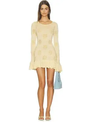 ASTA RESORT Rafaella Mini Dress - Lemon