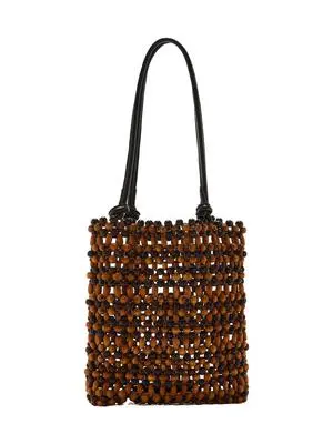 STAUD Beaded Mini Tote Bag