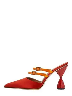 INOLA OJÉN Lolita Crystal Mules - Sunset