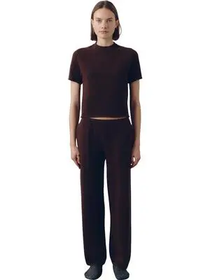 ALL MY LOVE Kayla Cashmere Pants Espresso