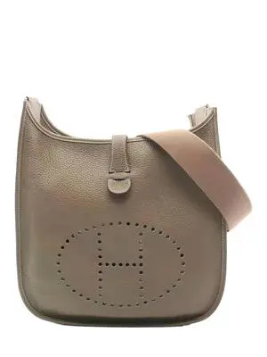 Hermès 2021 Eveline 3 Perforated-logo Shoulder Bag - Neutrals